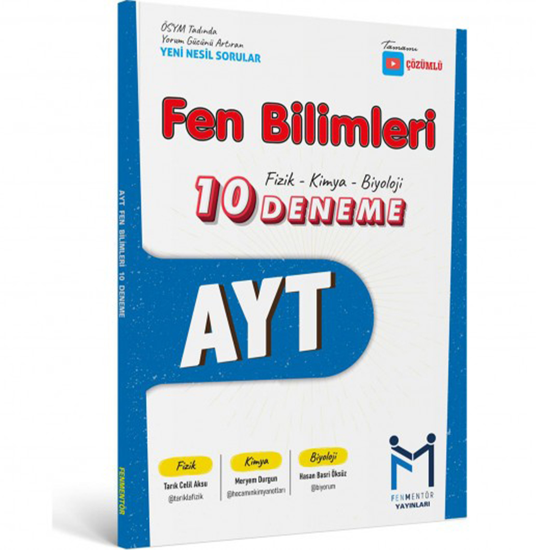 TYT-AYT 15+10 Deneme Seti – ÖSYM Tarzında Yeni Nesil Sorular